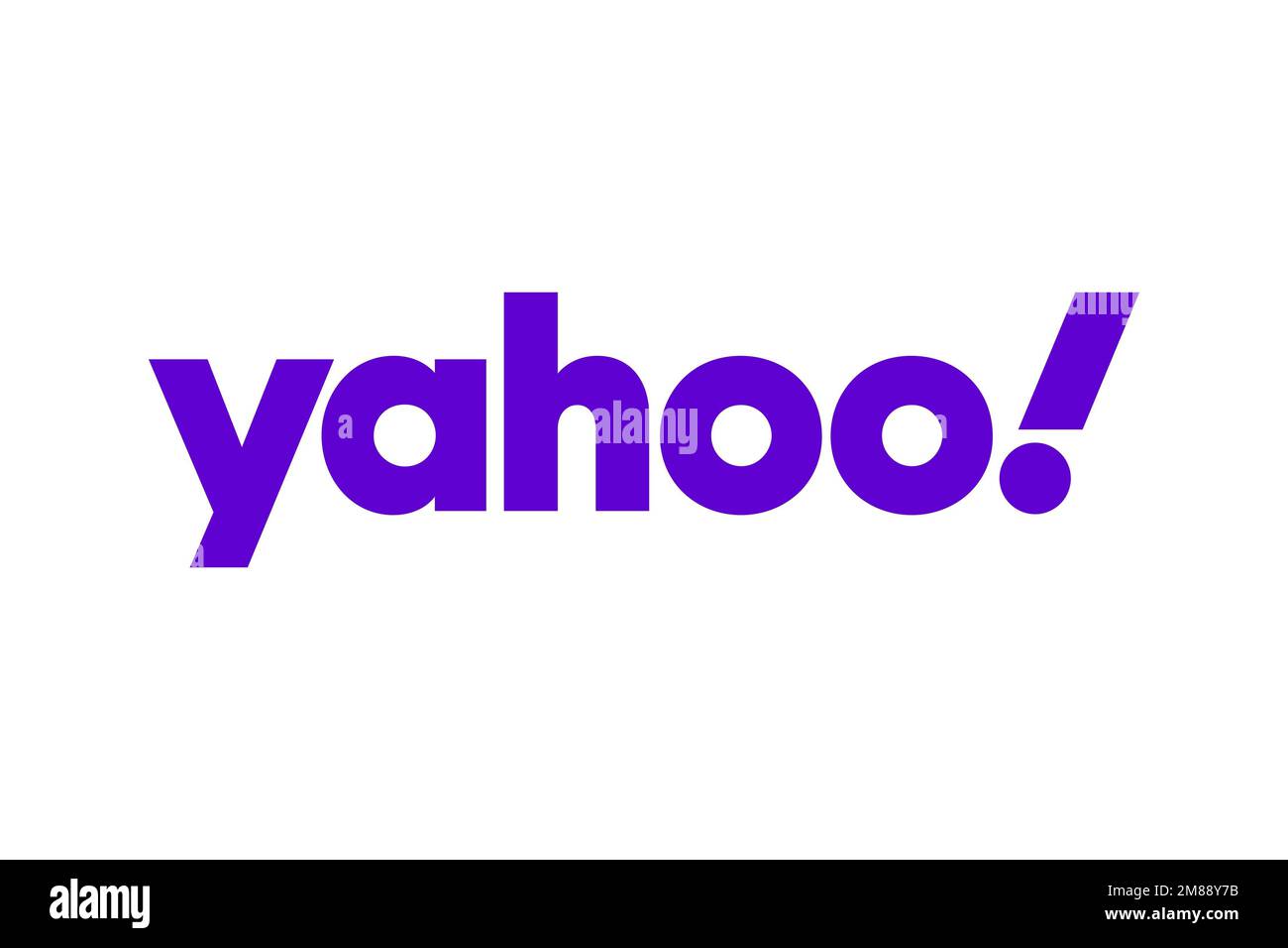 Yahoo!, Logo, White background Stock Photo - Alamy
