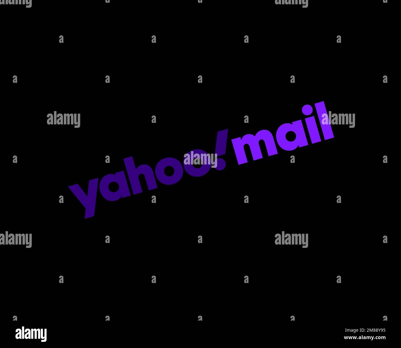 Yahoo mail symbol hi-res stock photography and images - Alamy
