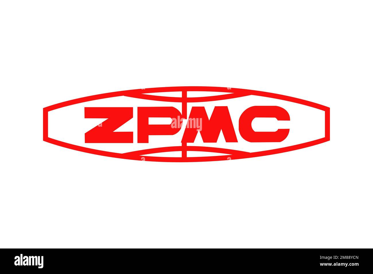 ZPMC company, Logo, White background Stock Photo - Alamy