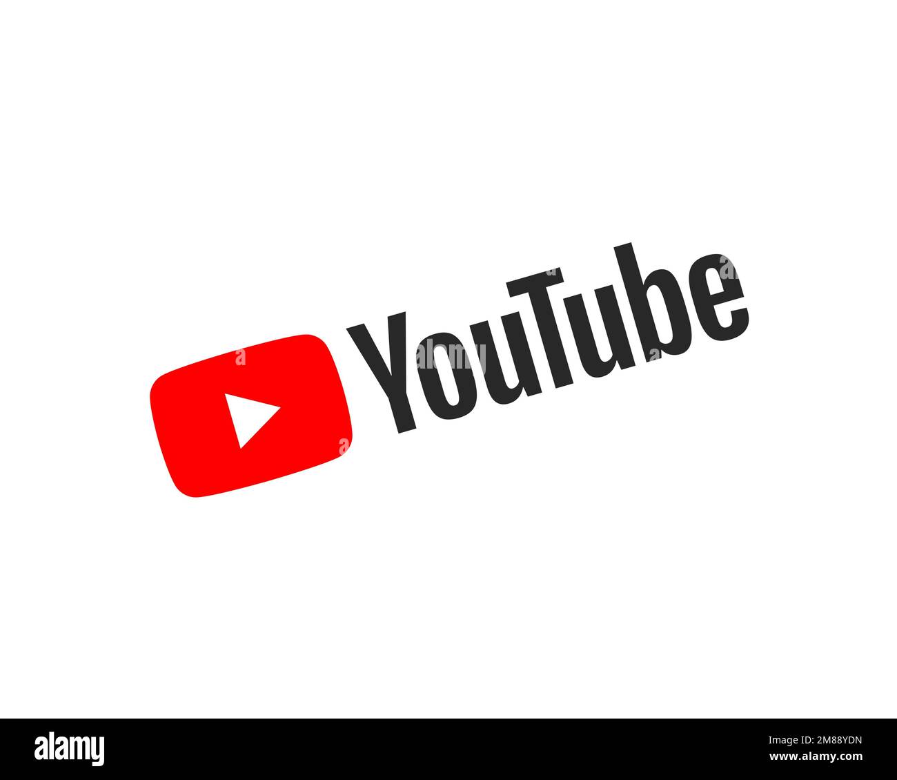 YouTube, rotated logo, white background Stock Photo - Alamy YouTube, rotated logo, white background Stock Photo - Alamy