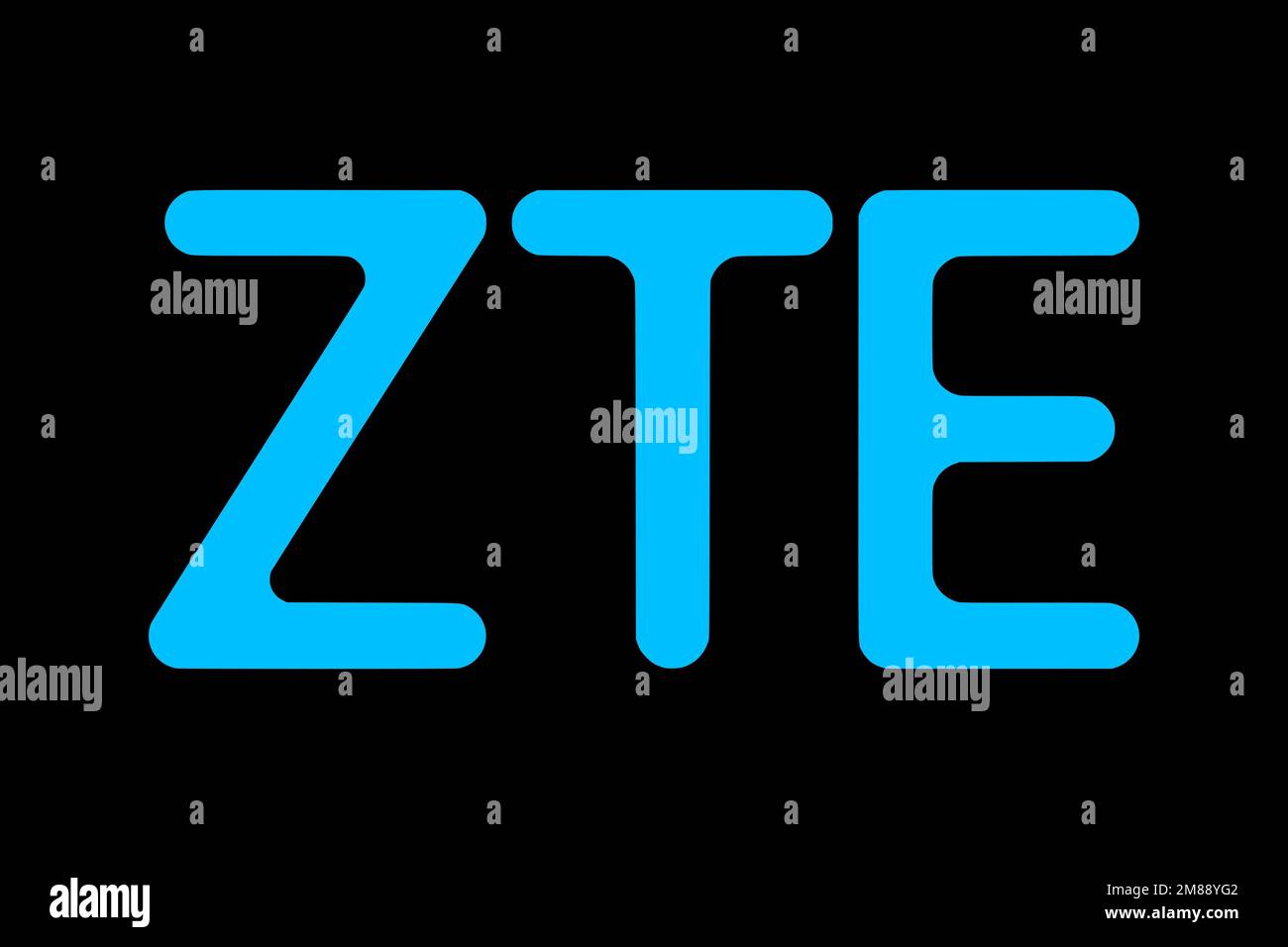 ZTE, Logo, Black background Stock Photo - Alamy