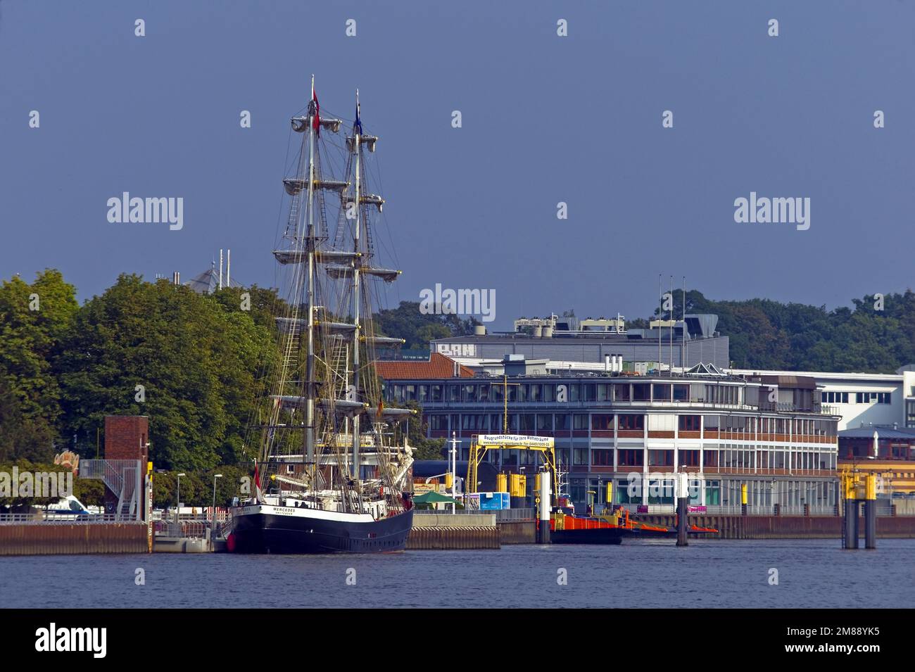 Tall ship Mercedes in Bremen Vegesack, Germany Stock Photo - Alamy