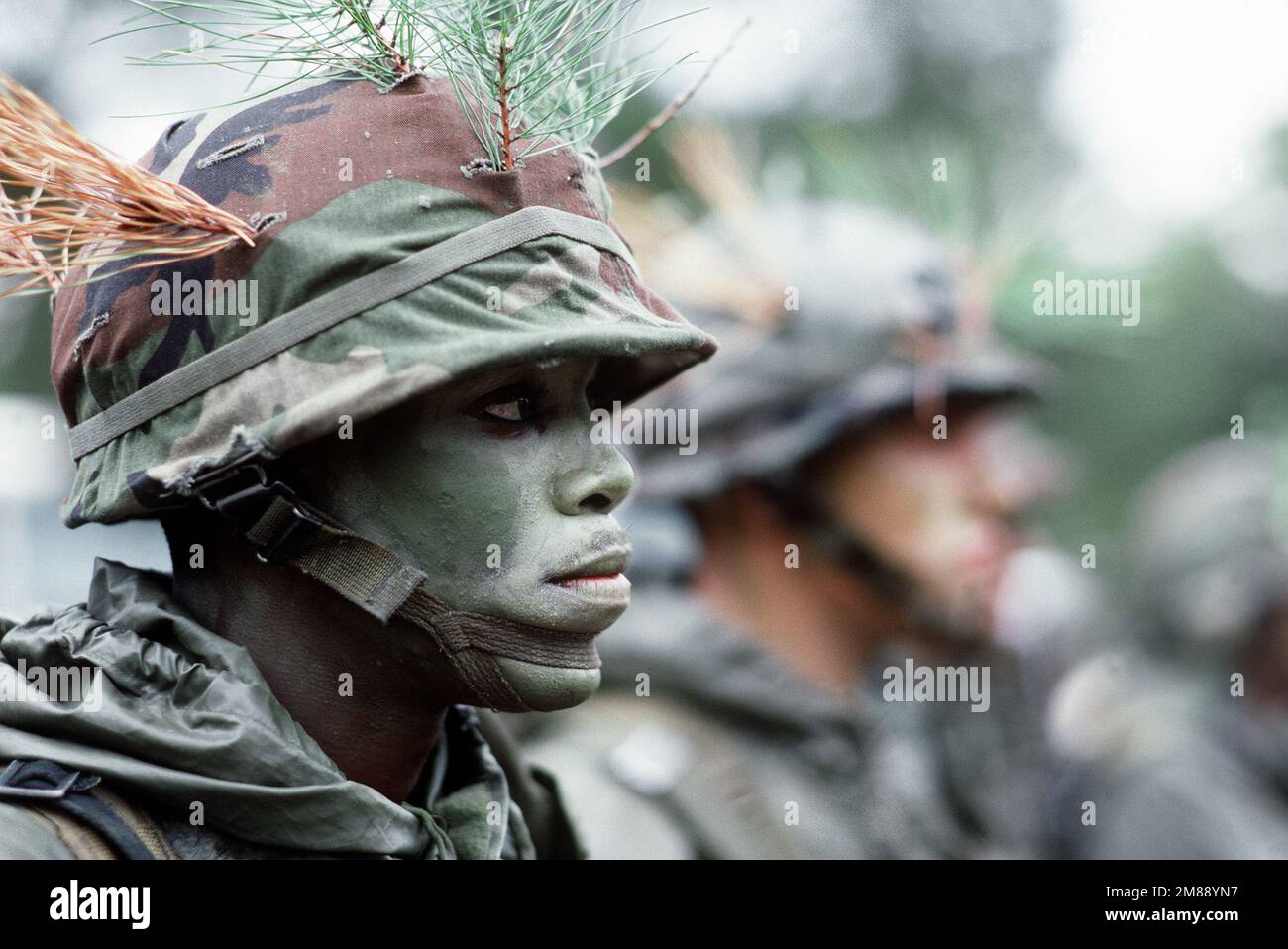 Combat face paint hi-res stock photography and images - Alamy