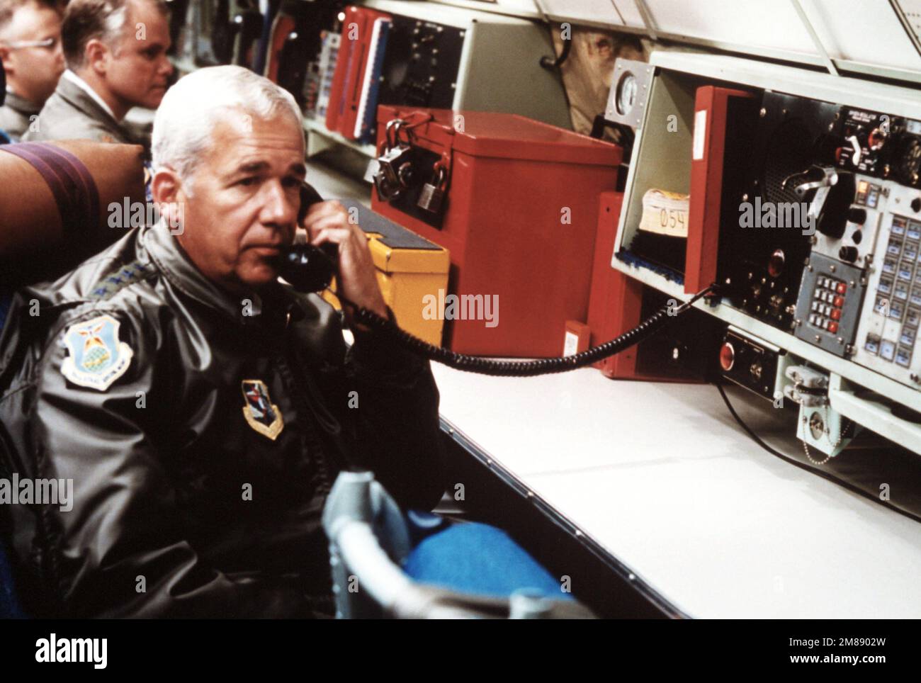 GEN Jack Chain, Commander in CHIEF, Strategic Air Command (SAC), talks ...