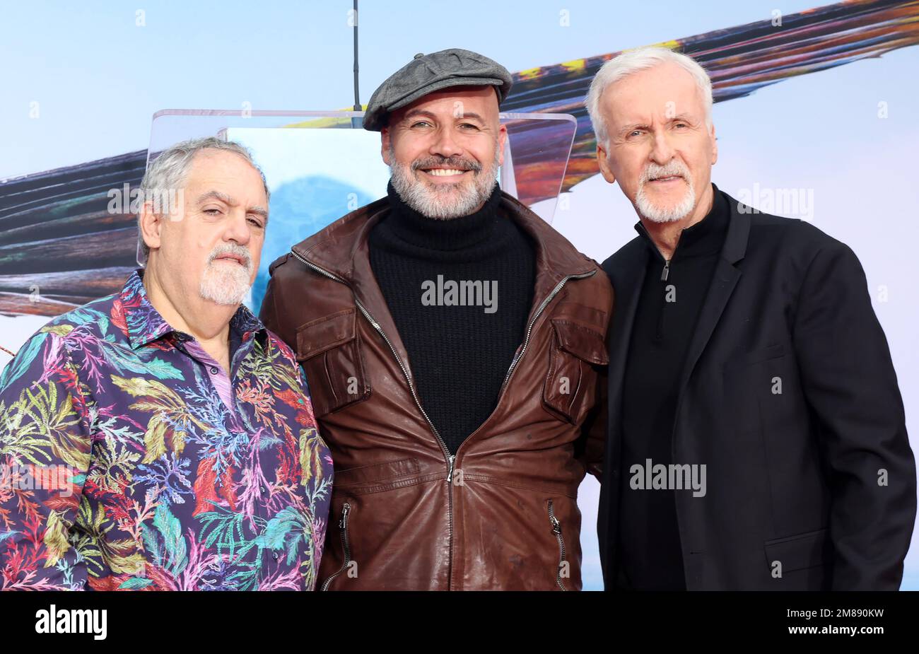 12 January 2023 - Hollywood, California - Jon Landau, Billy Zane, James ...