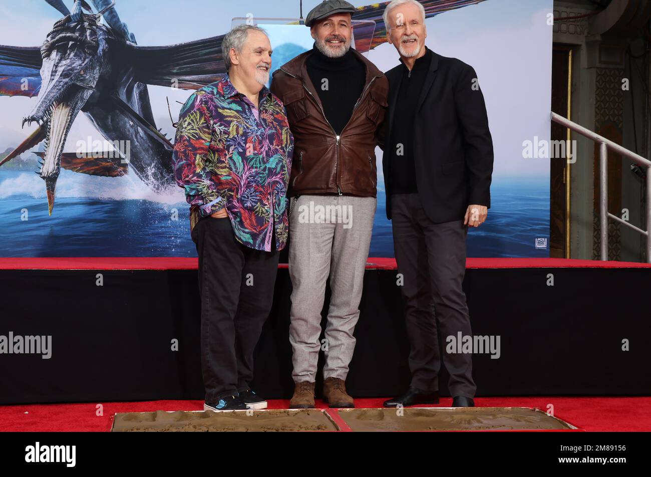 Hollywood, California, USA. 12th Jan, 2023. Jon Landau, Billy Zane ...
