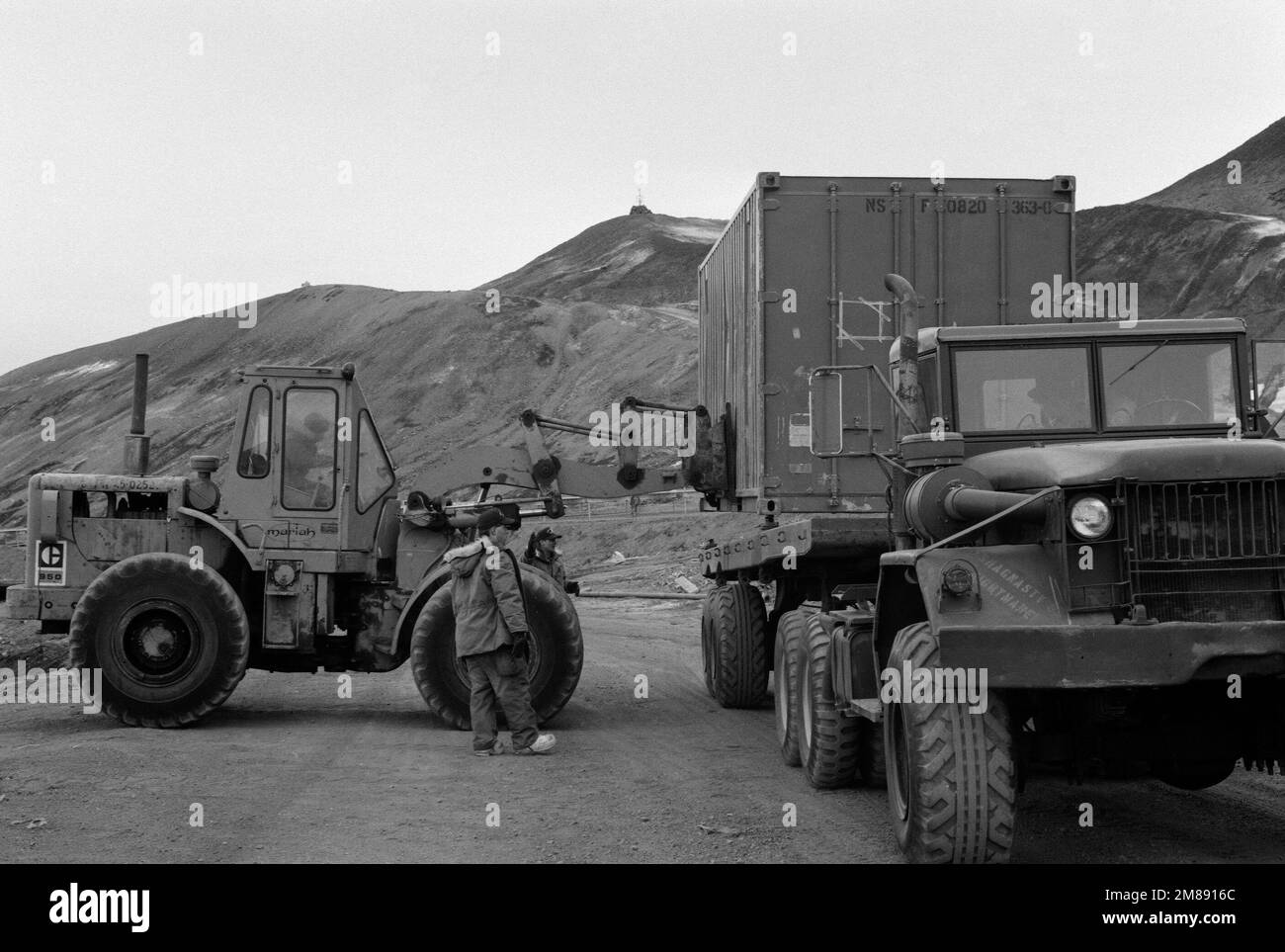 Military base antarctic Black and White Stock Photos & Images - Alamy