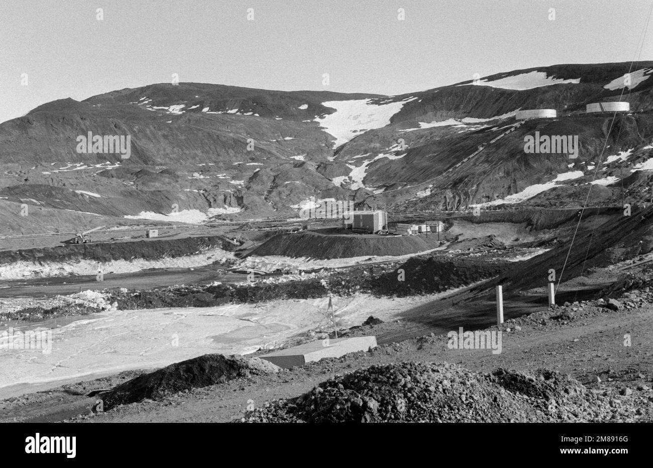 Military base antarctic Black and White Stock Photos & Images - Alamy