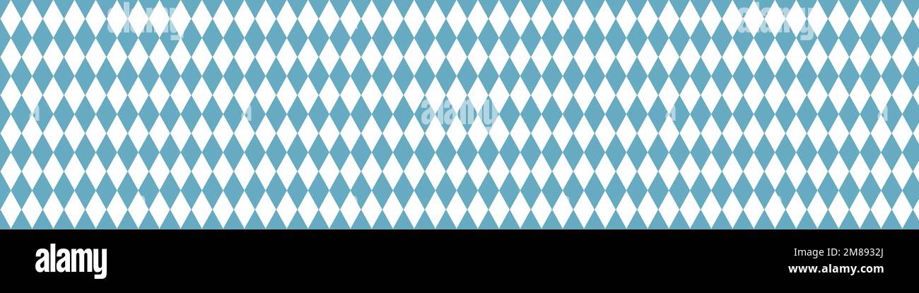 bavarian pattern for oktoberfest. german blue rhombus texture. Vector ...