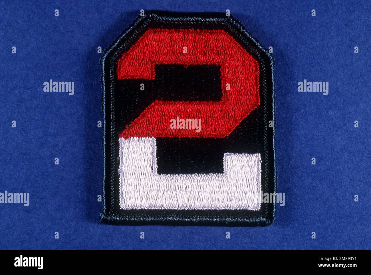 Second division insignia hi-res stock photography and images - Alamy
