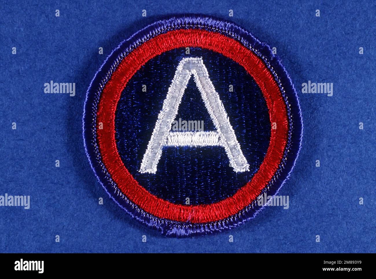Shoulder patch: Third Army. Country: Unknown Stock Photo - Alamy