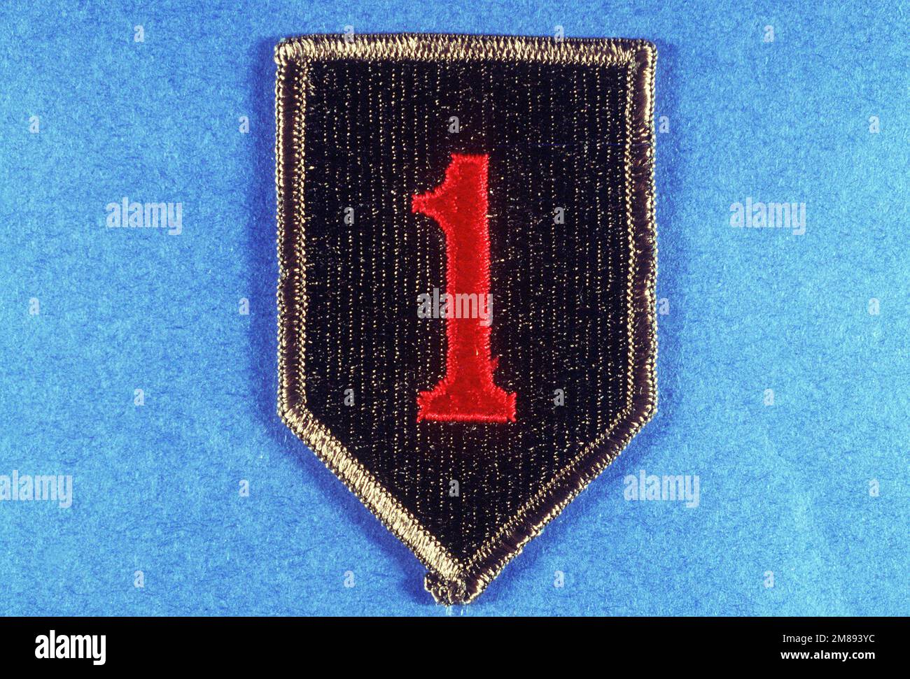 Shoulder patch: 1ST Infantry Division. Country: Unknown Stock Photo - Alamy