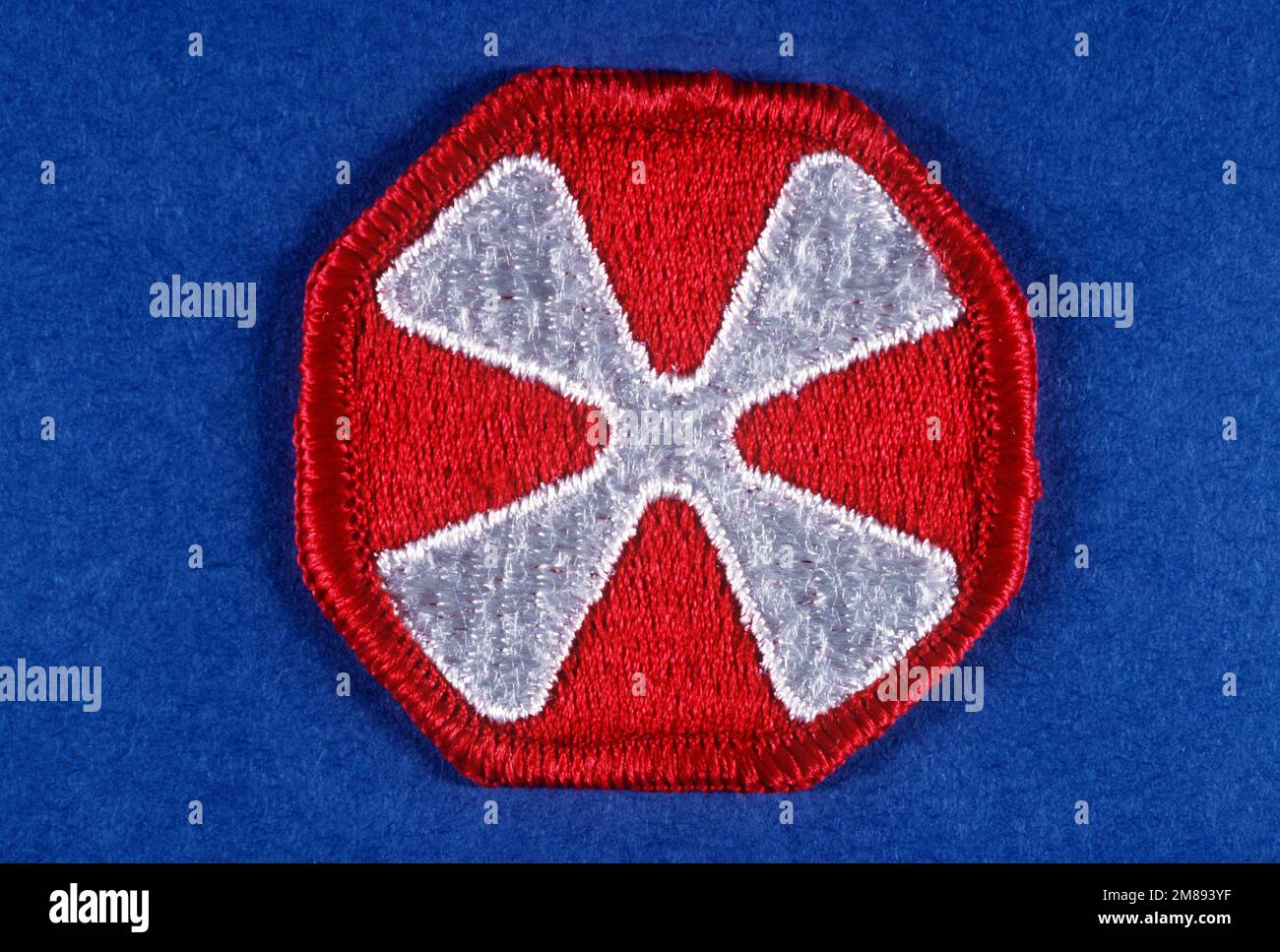 Shoulder patch: Eighth U.S. Army. Country: Unknown Stock Photo - Alamy