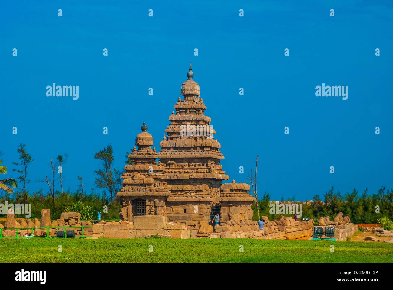 Pallava temple hi-res stock photography and images - Alamy