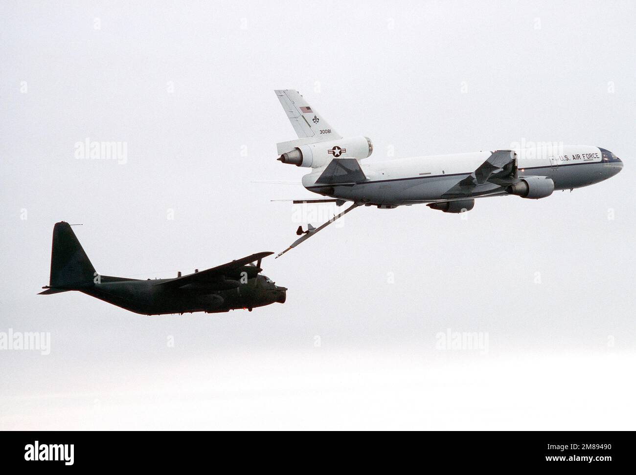 A KC-10A Extender aircraft currently assigned to the 34th Strategic ...