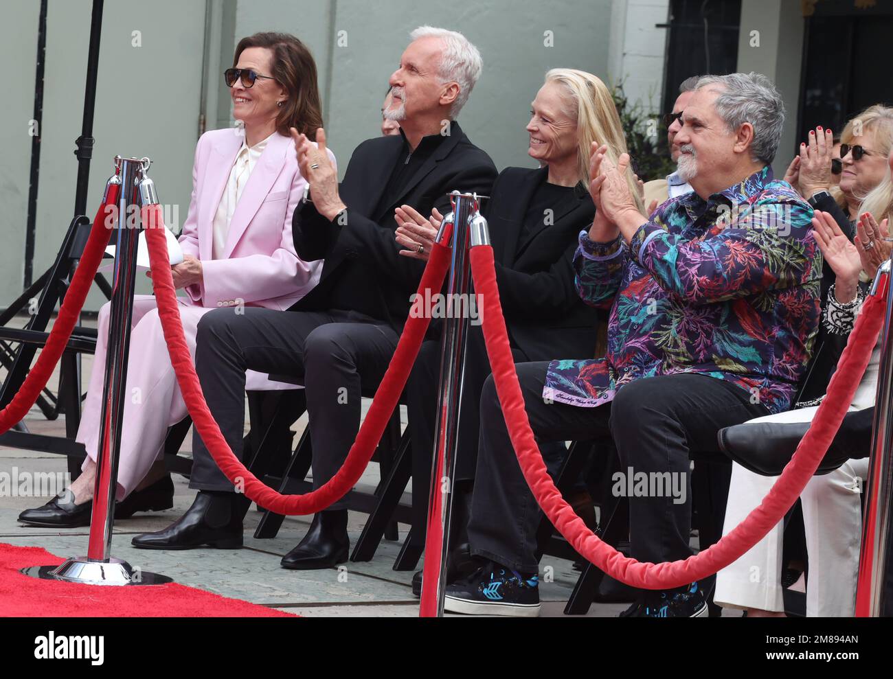 Hollywood, Ca. 12th Jan, 2023. Stephen Lang, Sigourney Weaver, James ...