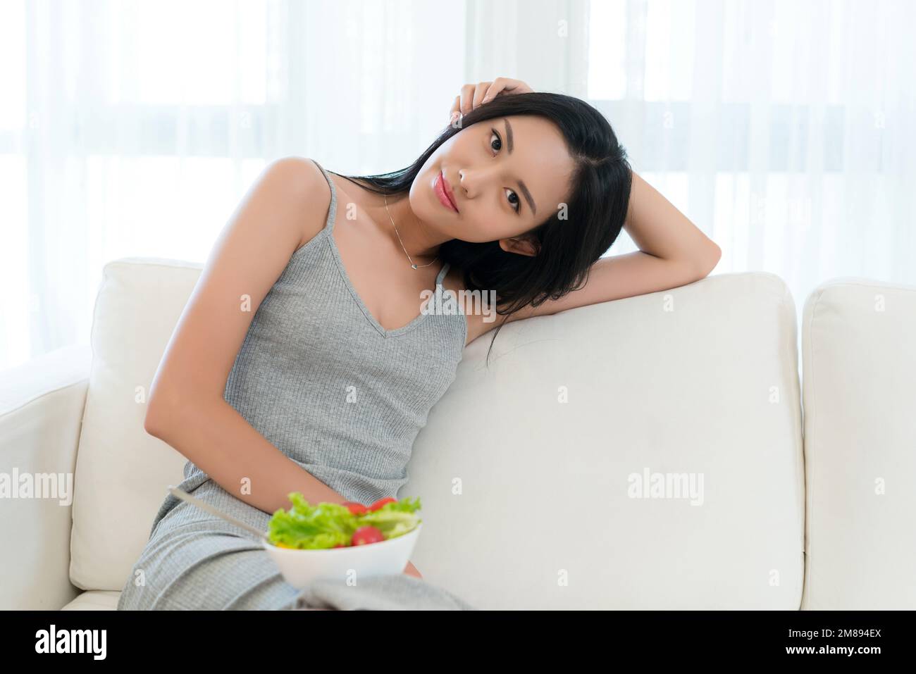 A young girl's leisure life Stock Photo - Alamy