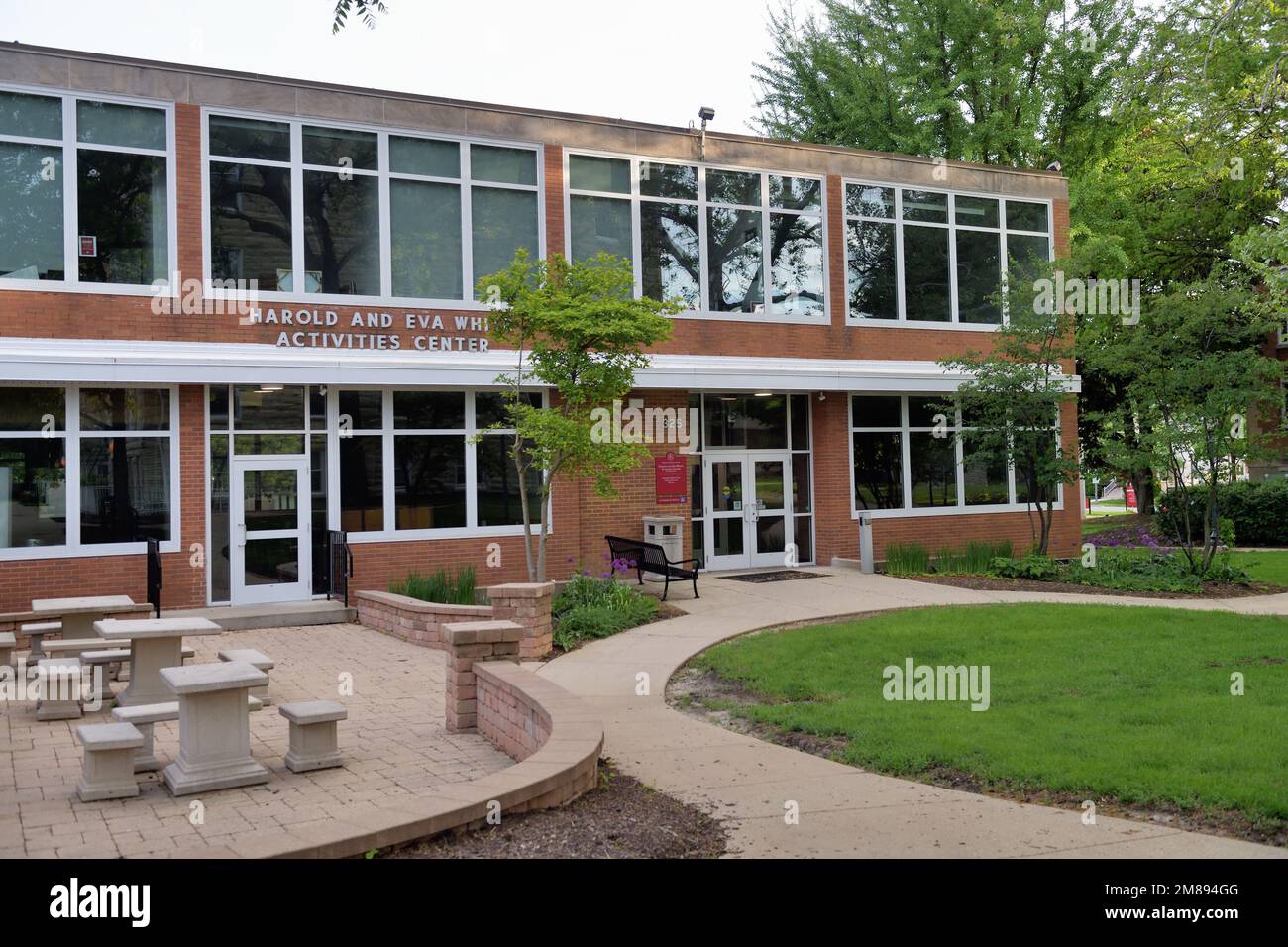 Naperville, Illinois, USA. The Harold and Erin White Activities Center ...
