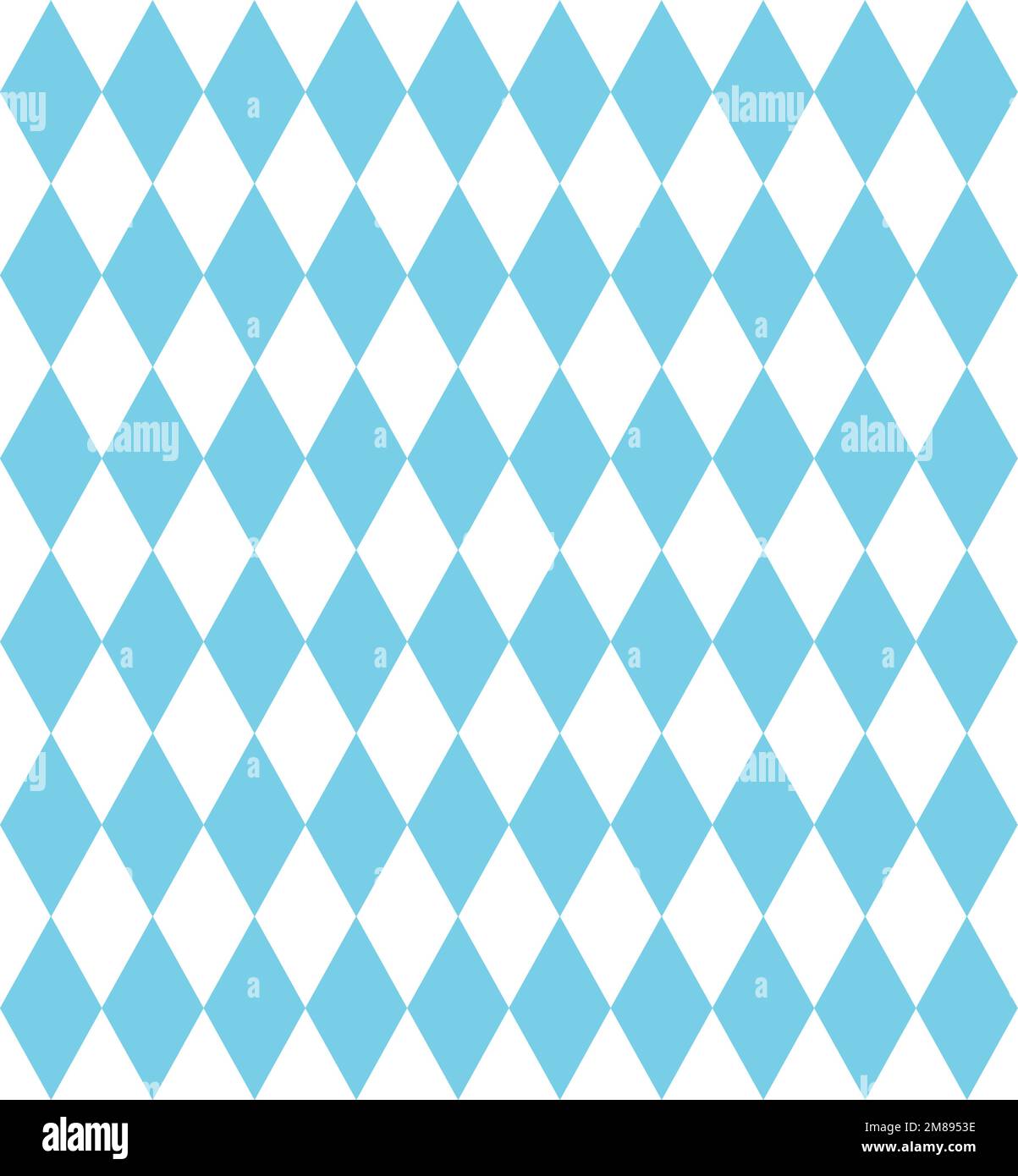 bavarian pattern for oktoberfest. german blue rhombus texture. Vector ...
