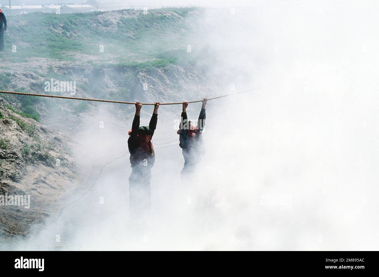 U. S. Navy Basic Underwater Demolition/Sea-Air-Land (BUD/S) trainees ...
