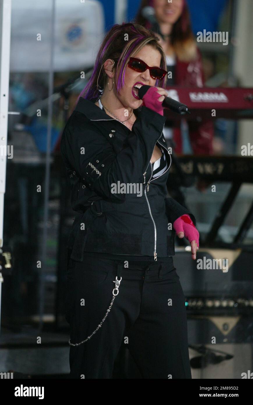 Lisa Marie Presley performs live for the "NBC Today Show Summer Concert ...