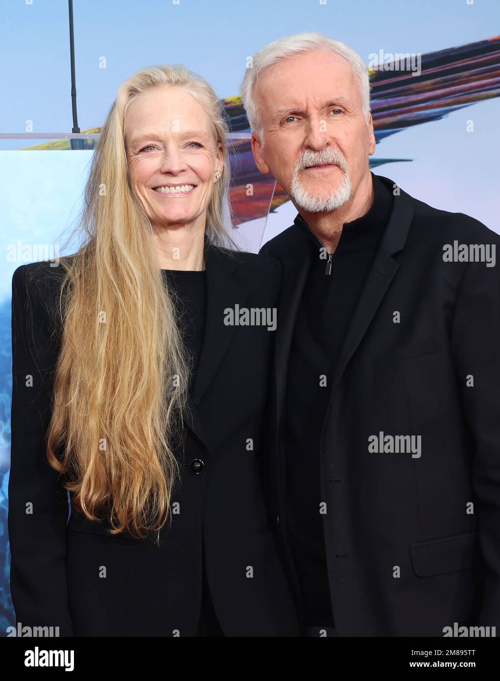 Hollywood, Ca. 12th Jan, 2023. James Cameron and Suzy Amis Cameron at ...