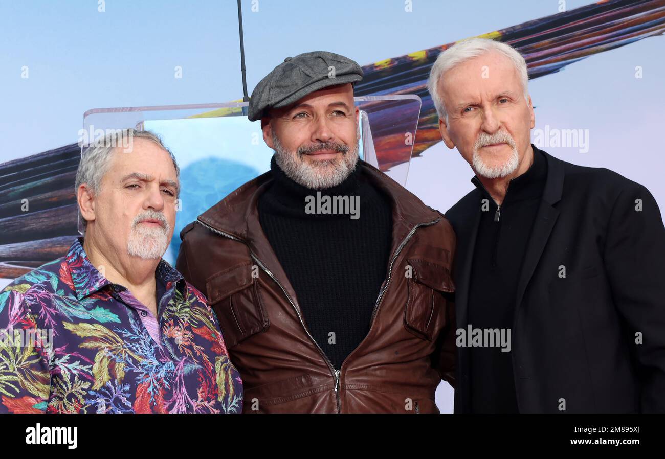 12 January 2023 - Hollywood, California - Jon Landau, Billy Zane, James ...