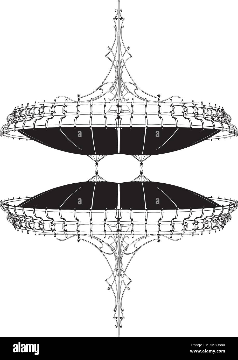 Abstract Constructions Structure Vector Stock Vector Image & Art - Alamy