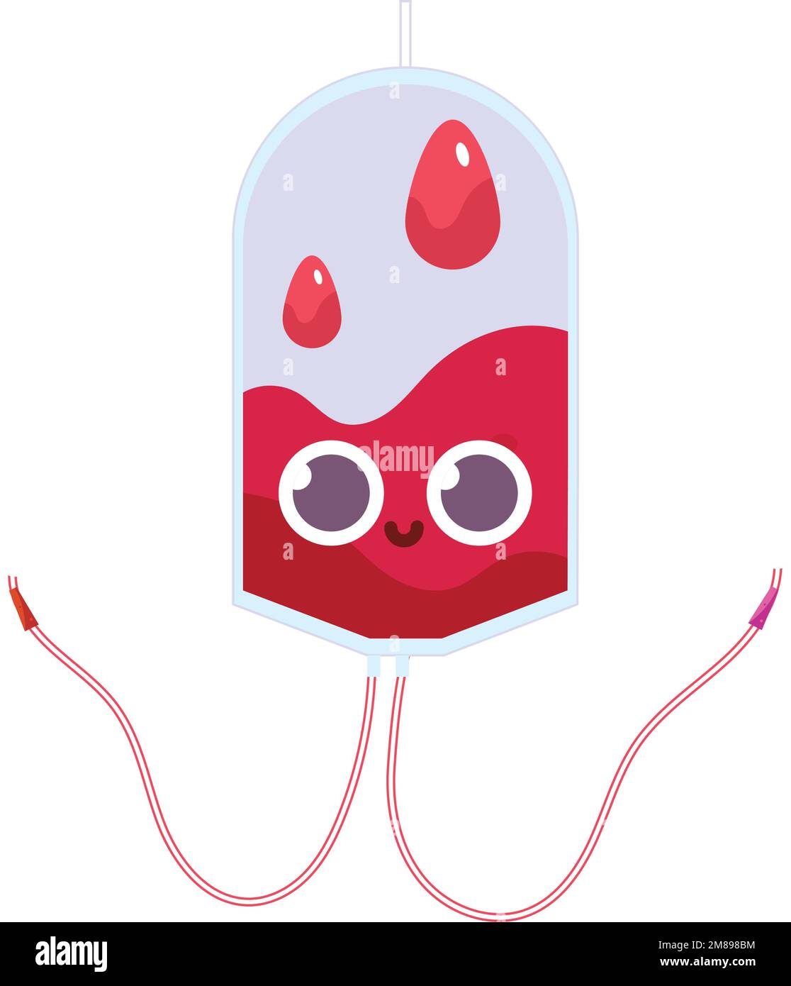Isolated cute happy blood bag character Vector Stock Vector Image & Art ...