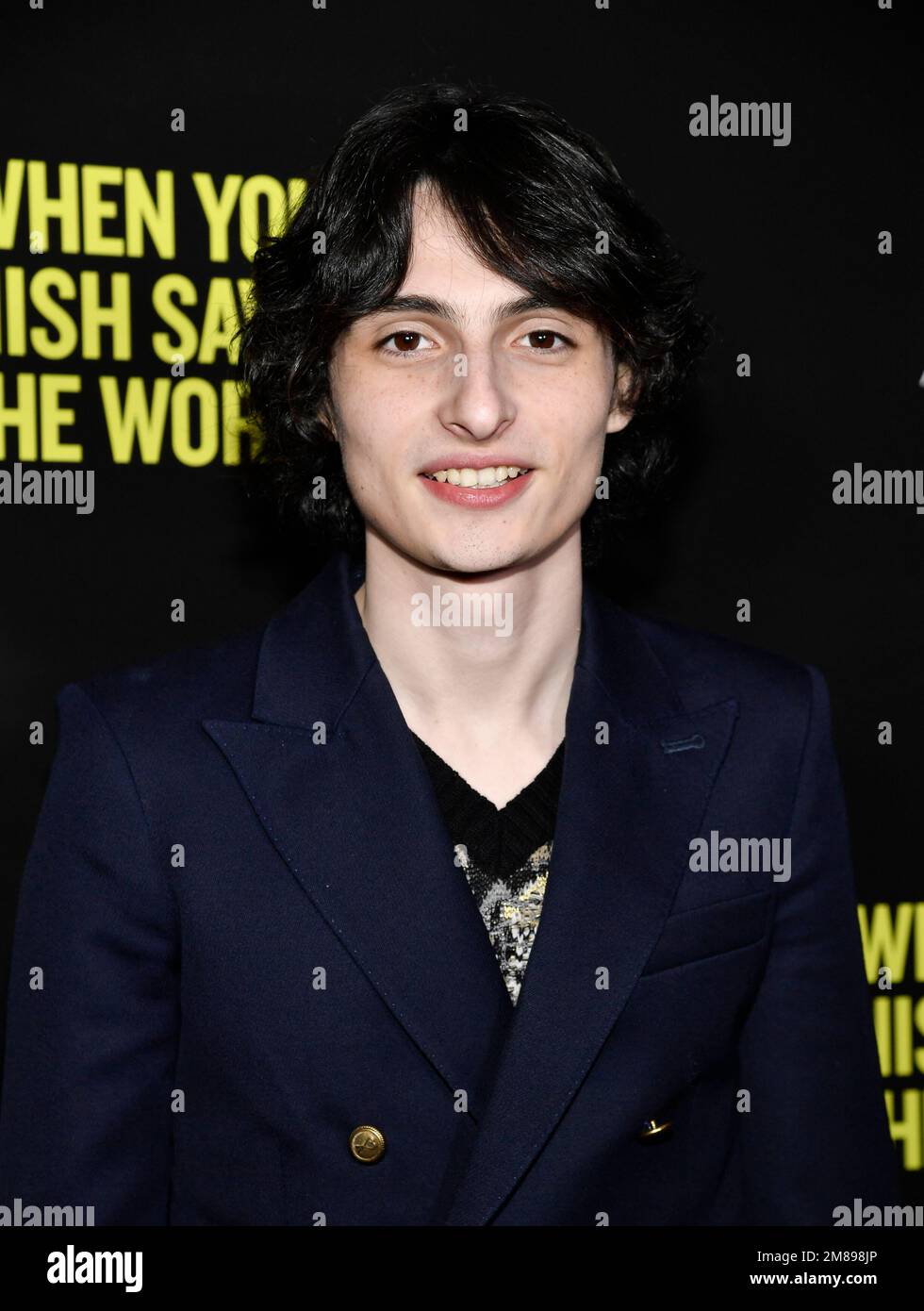 Finn Wolfhard attends a special screening of "When You Finish Saving ...