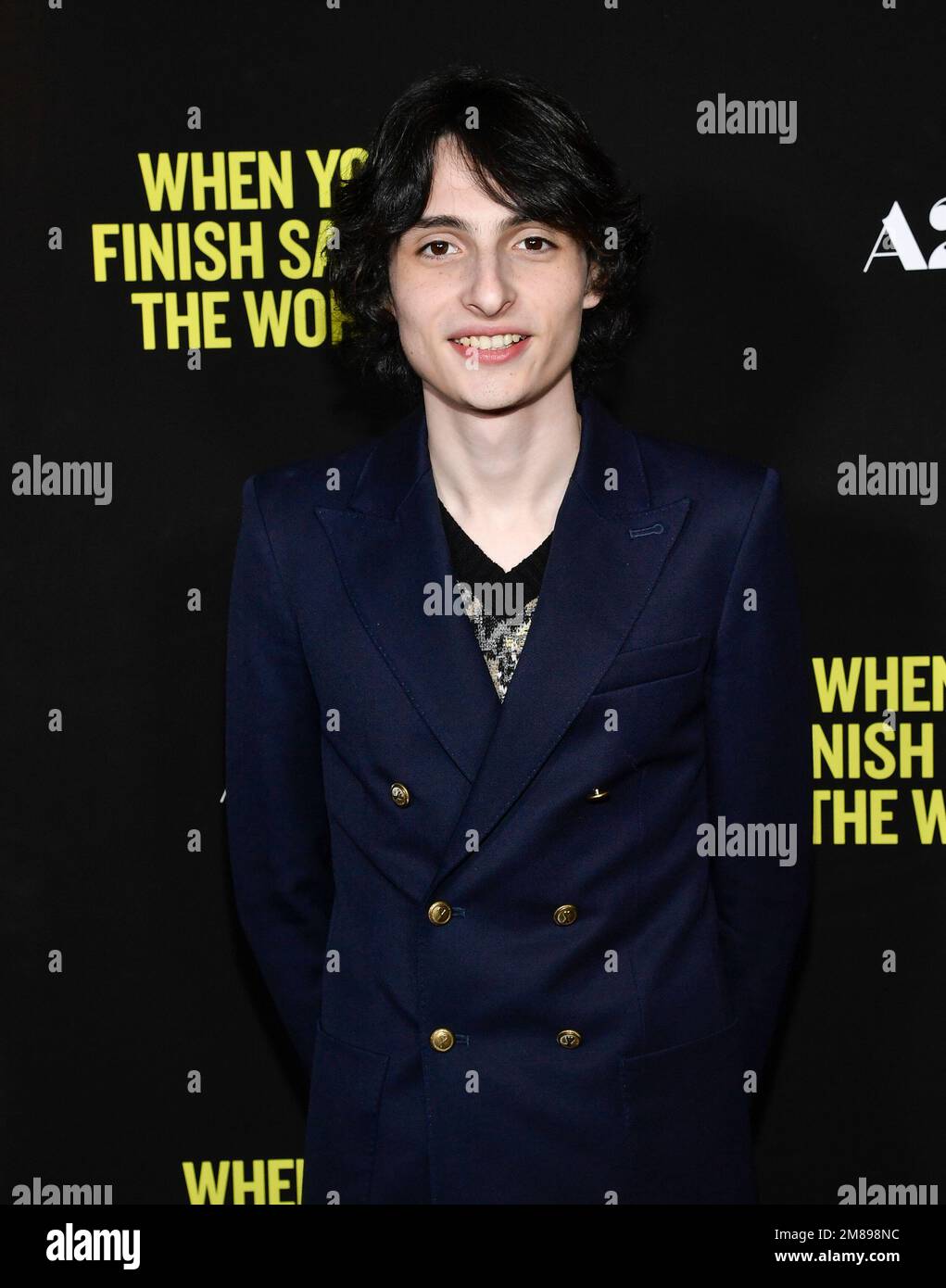 Finn Wolfhard attends a special screening of "When You Finish Saving ...