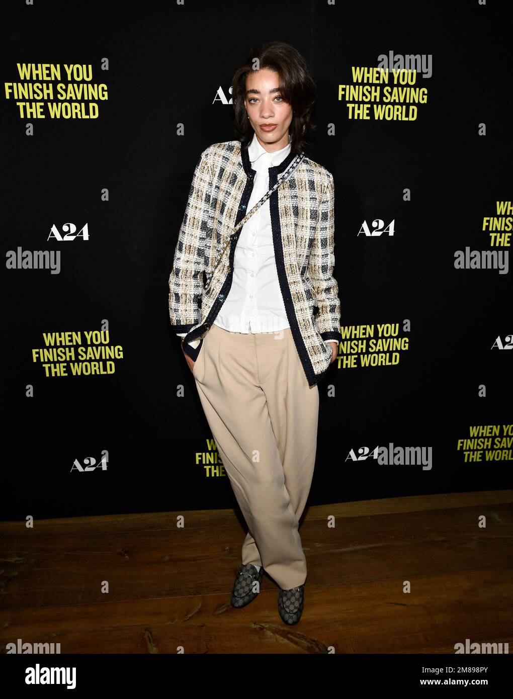 Reign Judge attends a special screening of "When You Finish Saving the ...