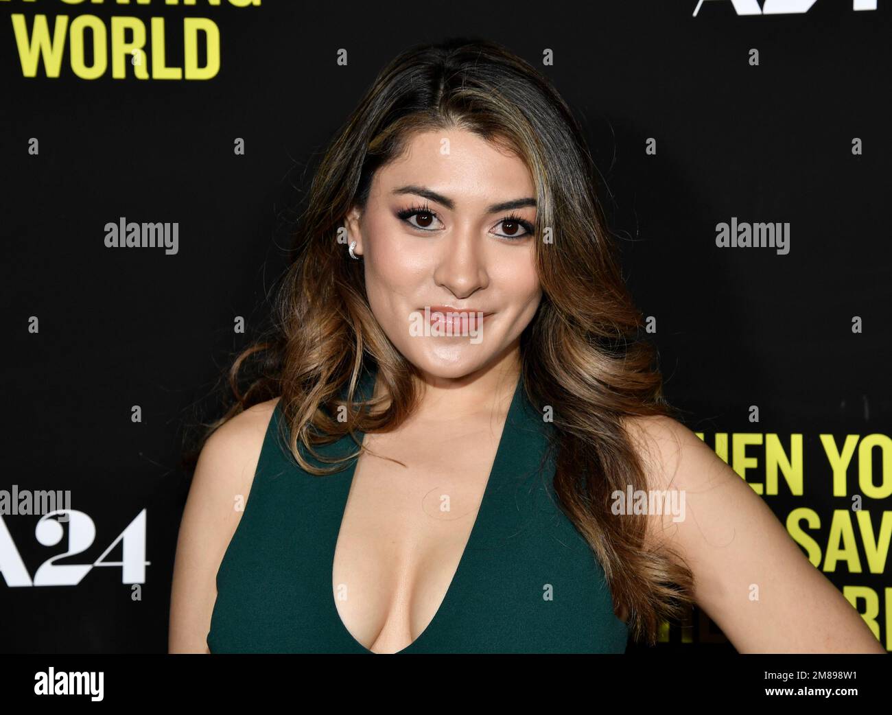 Jordyn Aquino attends a special screening of "When You Finish Saving ...