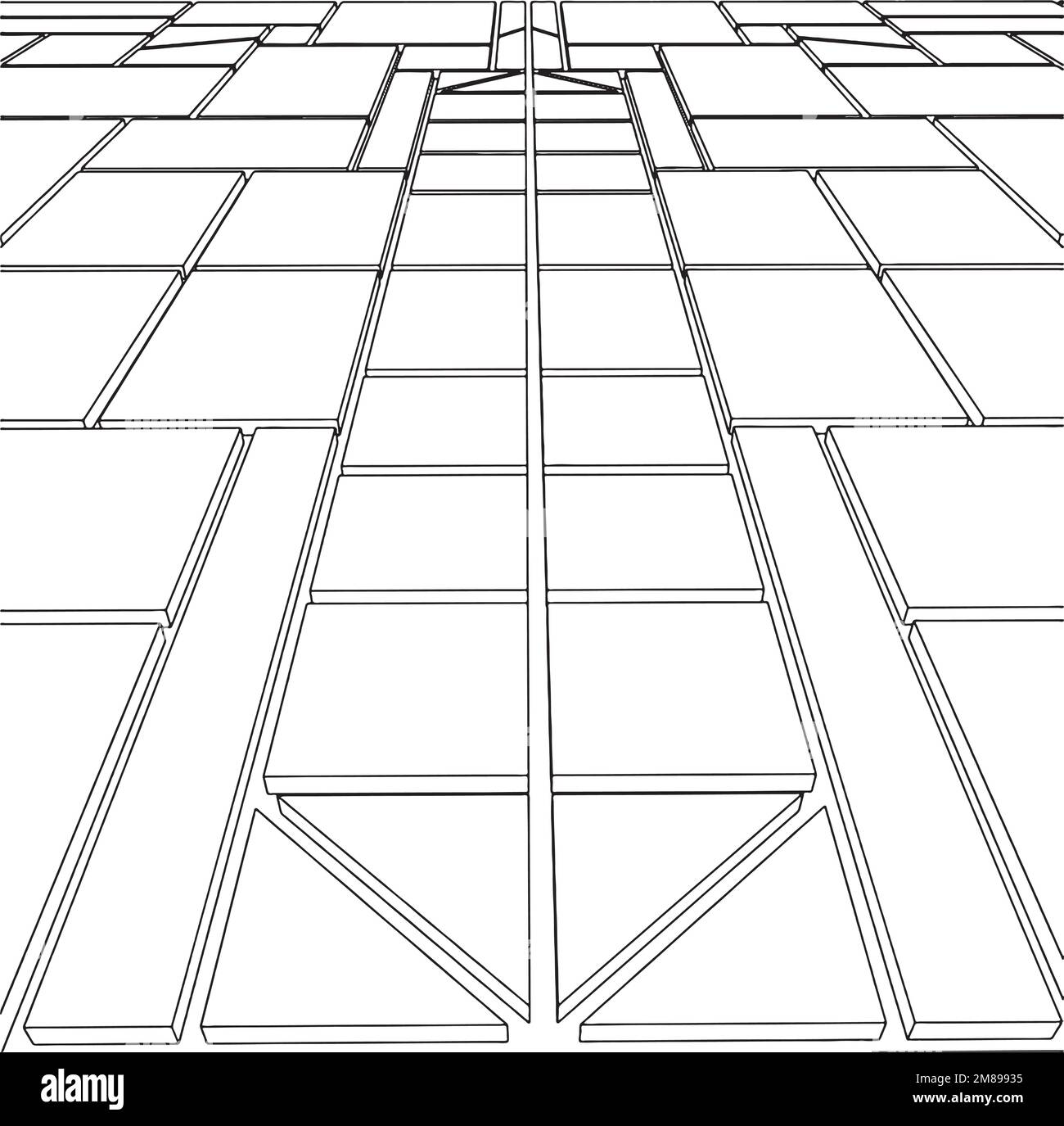 Tile Floor Vector Stock Vector Image & Art - Alamy