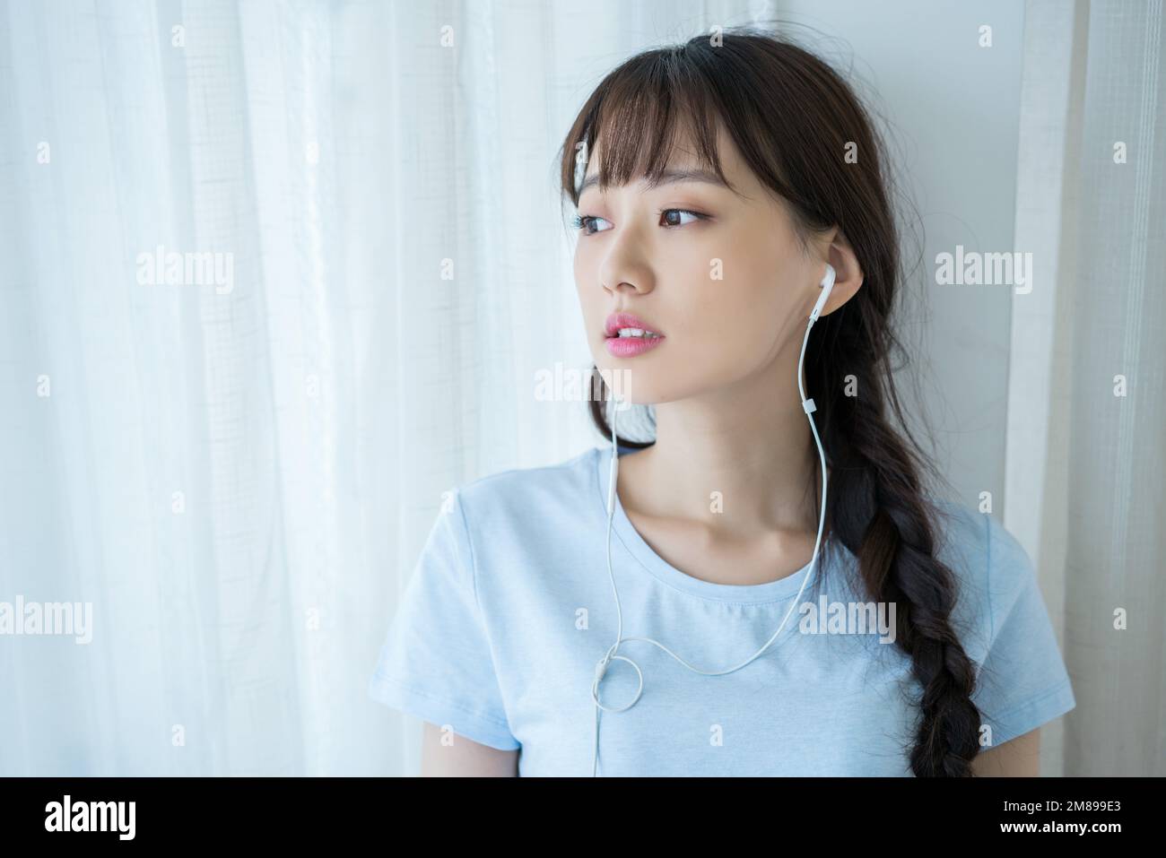 A young girl's leisure life Stock Photo - Alamy