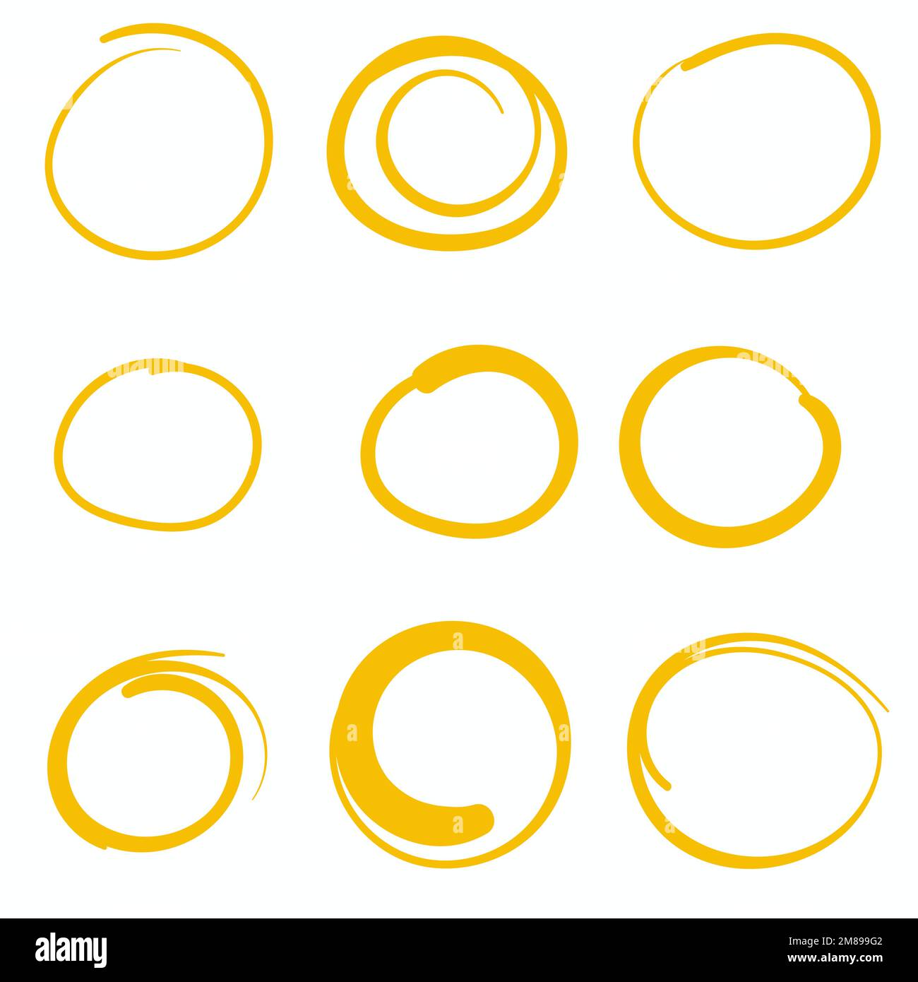 Yellow Swirls Swash Logo Ornament Design Stock Vector Image & Art - Alamy