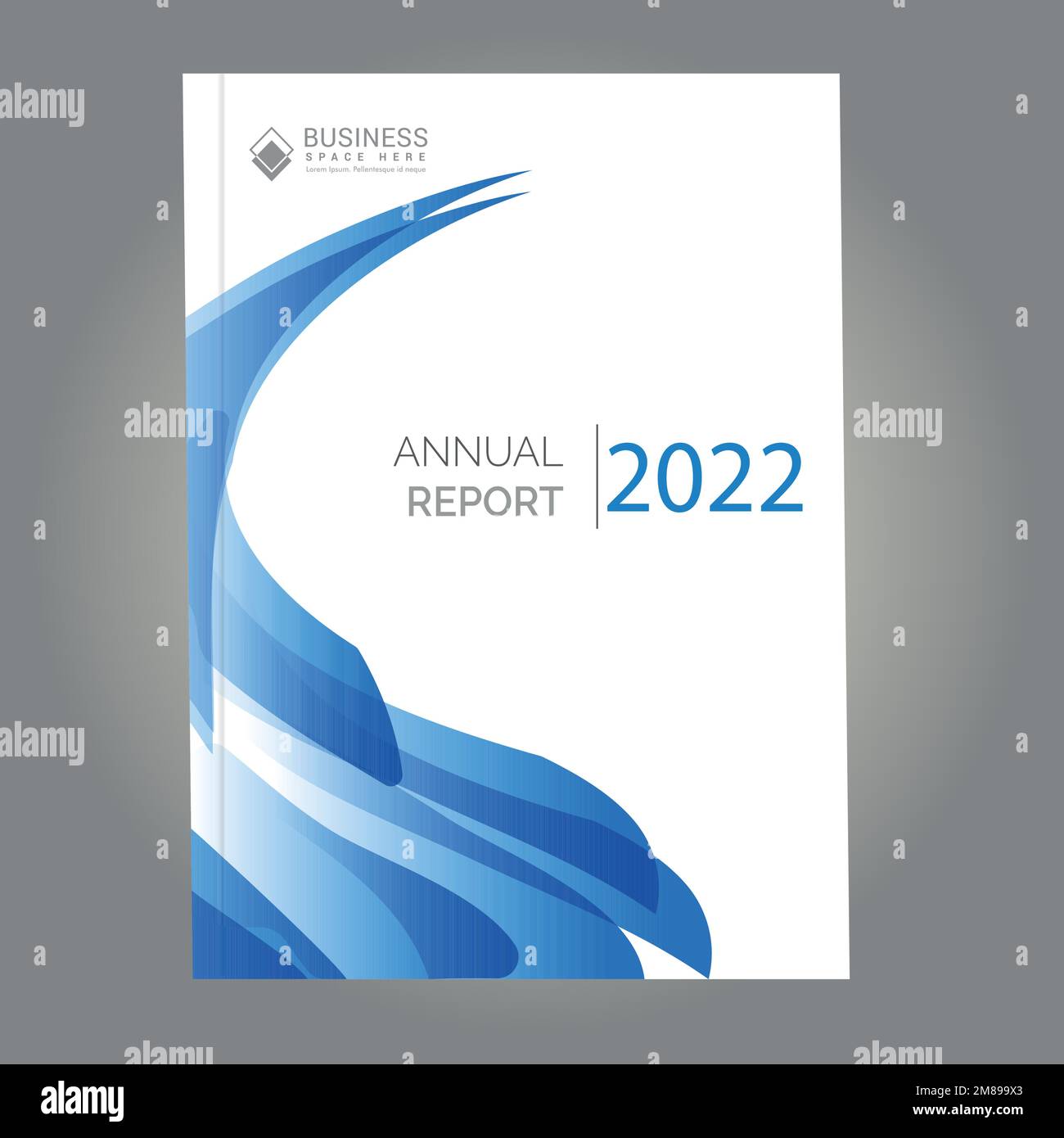 Portfolio geometric design vector set. Abstract blue liquid graphic ...