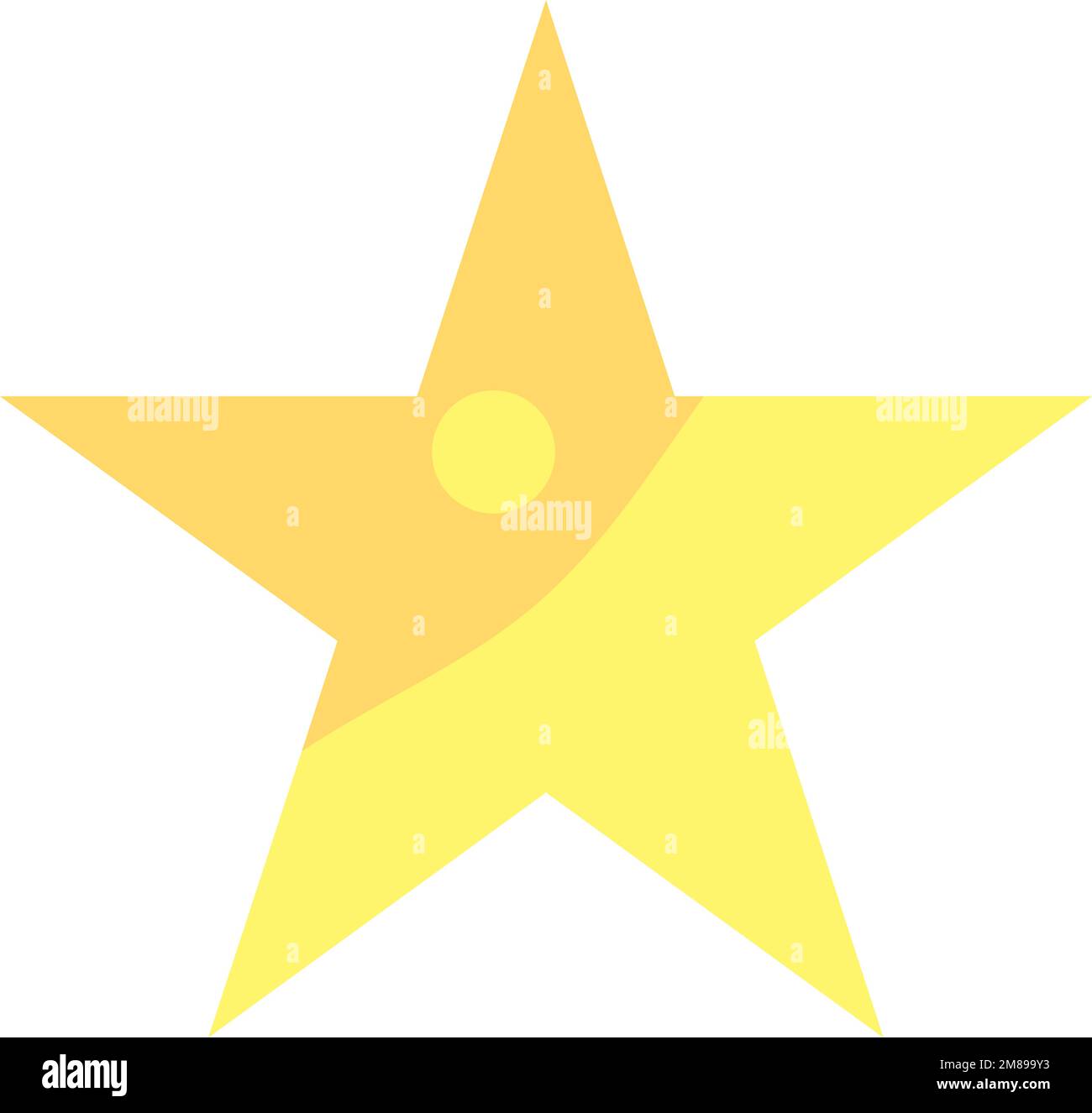 Isolated colored star shape icon Vector Stock Vector Image & Art - Alamy