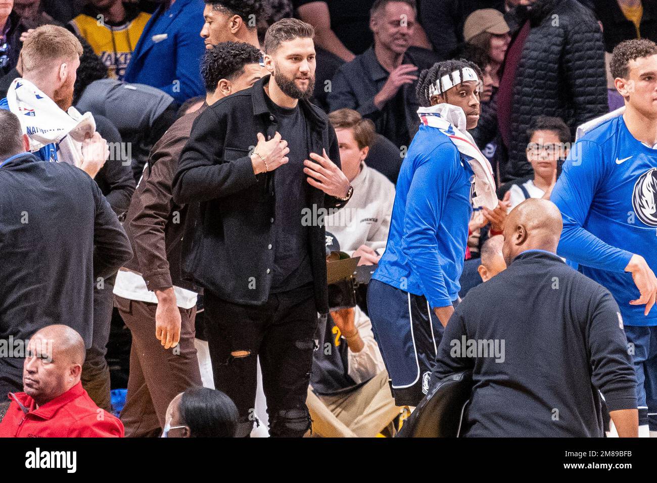 Los Angeles, USA. 12th Jan, 2023. Basketball: NBA, main round, Los ...