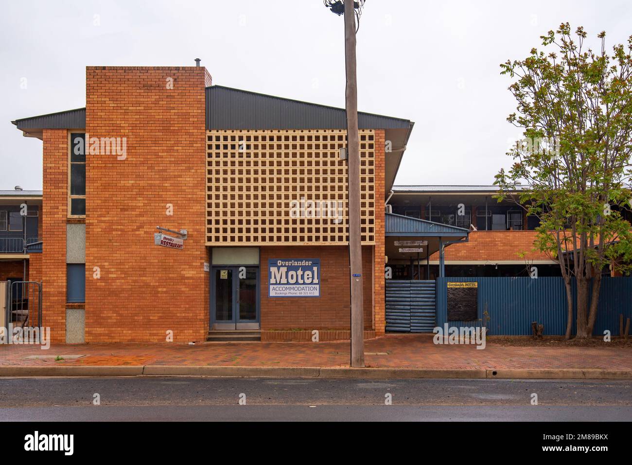 The Overlander Motel and Sherelle's restaurant at Nyngan in northwest ...
