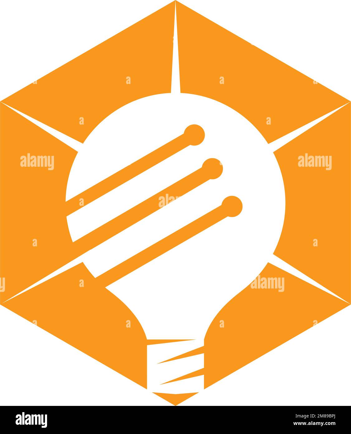 Lightbulb Logo Design template Icon Illustration Brand Identity Stock ...