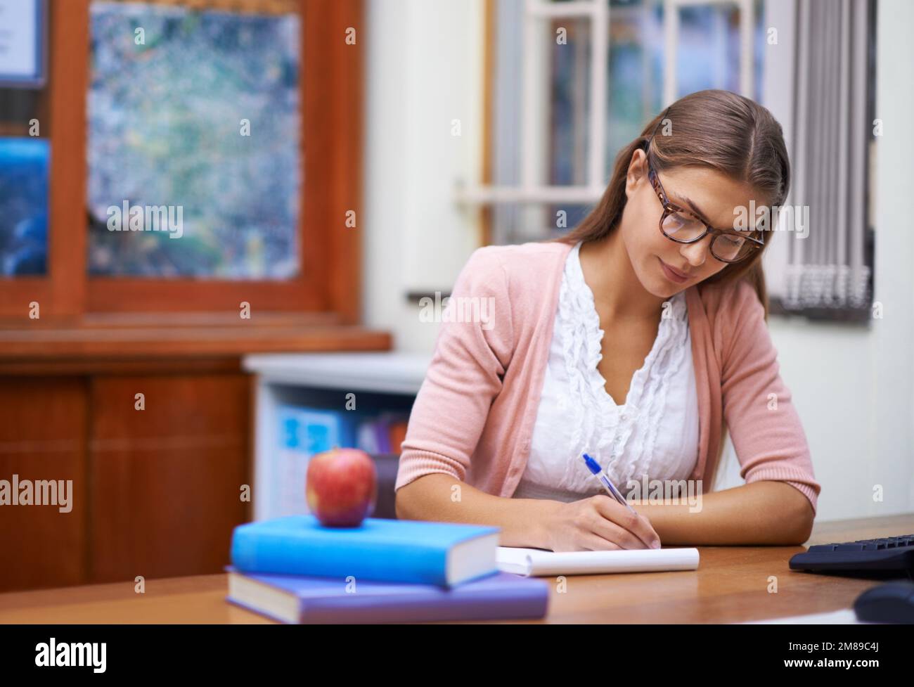 Teaching is the most important of professions. A beautiful young ...