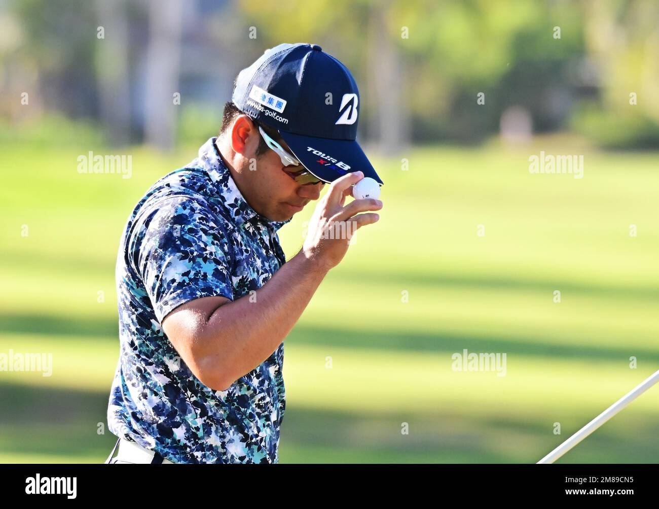 Honolulu, Hawaii, USA. 12th Jan, 2023. KAZUKI HIGA of Japan reacts to ...