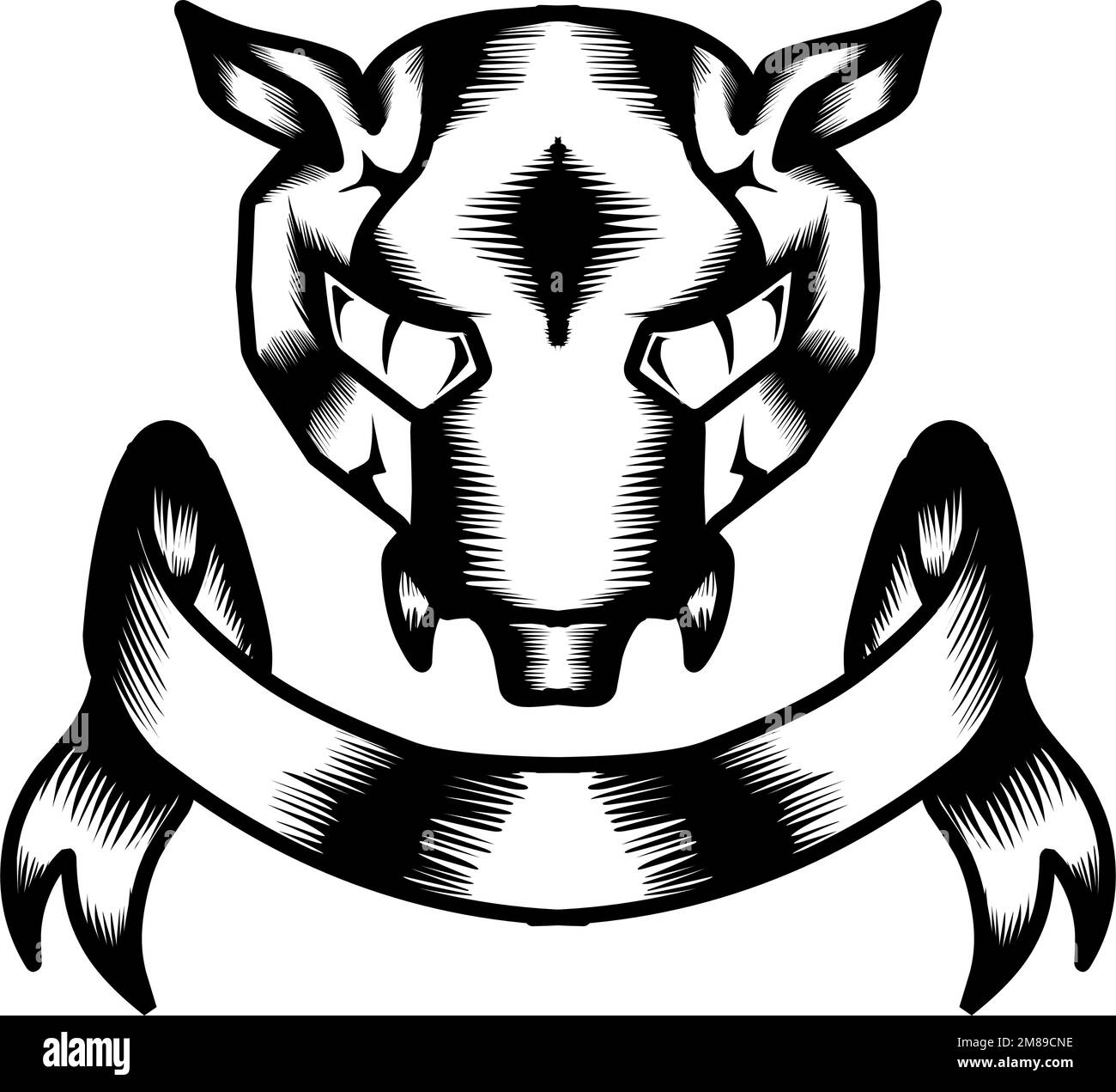 Fox head on transparent background. Design by hand. Perfect for logos ...