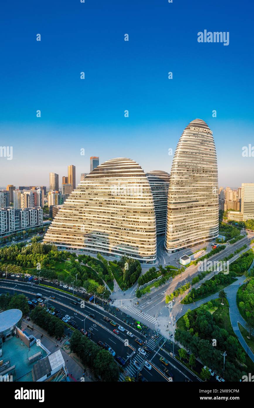 Wangjing tower hi-res stock photography and images - Alamy