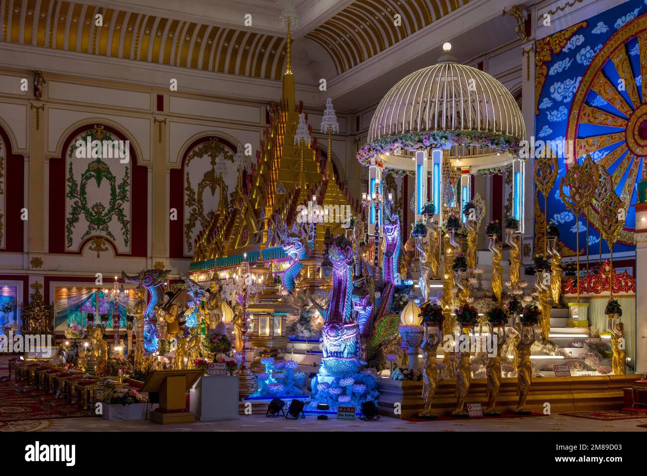 Thailand prosperous hall Stock Photo - Alamy