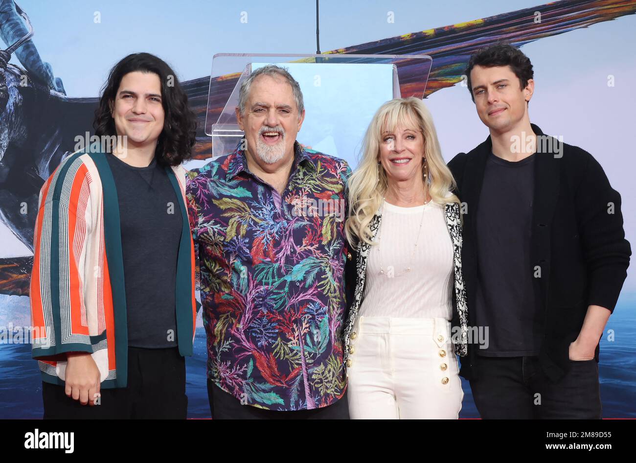 Hollywood, Los Angeles, CA, USA on January 12, 2022. Jodie Landau, Jon ...
