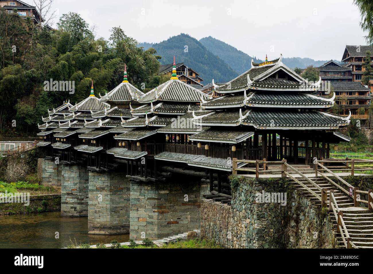 Panlong bridge cheng yang eight village hi-res stock photography and ...
