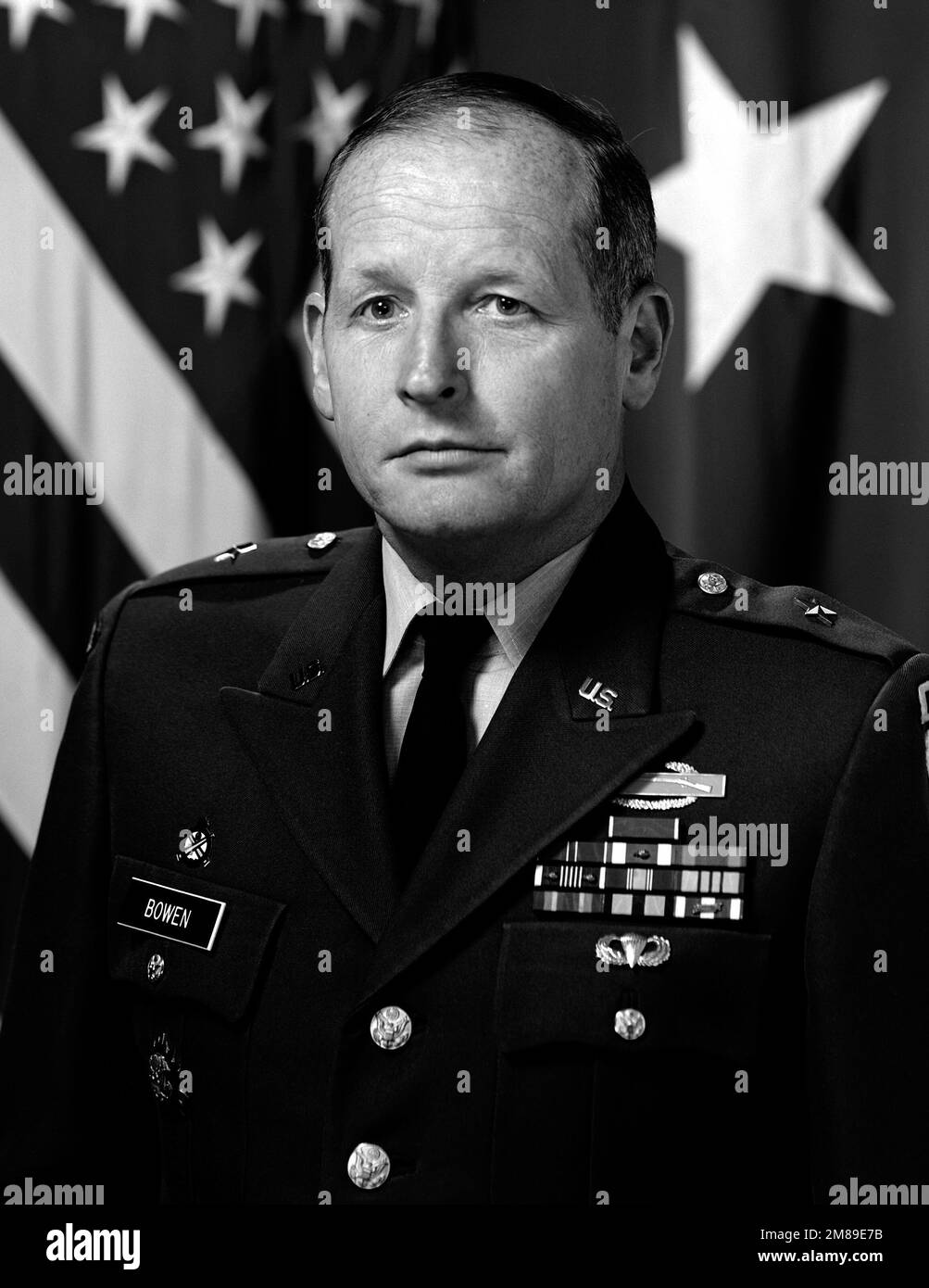 BGEN Guy T. Bowen, USA (uncovered). Country: Unknown Stock Photo - Alamy