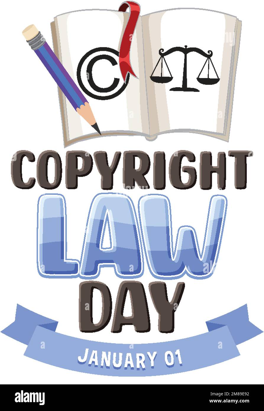 Copyright law day banner design illustration Stock Vector Image & Art ...